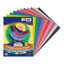 SunWorks Assorted Color Construction Paper, 24"x 36", 50 Sheets ...