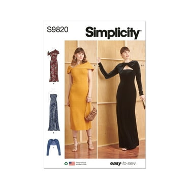 Simplicity Sewing Pattern 9747 - Misses' Dusters, Size: Y5 (18-20-22-24 ...