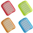 HomeLife 6 Cavity DIY Sausage Making Mold Silicone Burger Hot Dog Mould ...