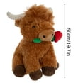Highland Cow Stuffed Animal Highland Cow Plush Cow Plush, Toothless ...