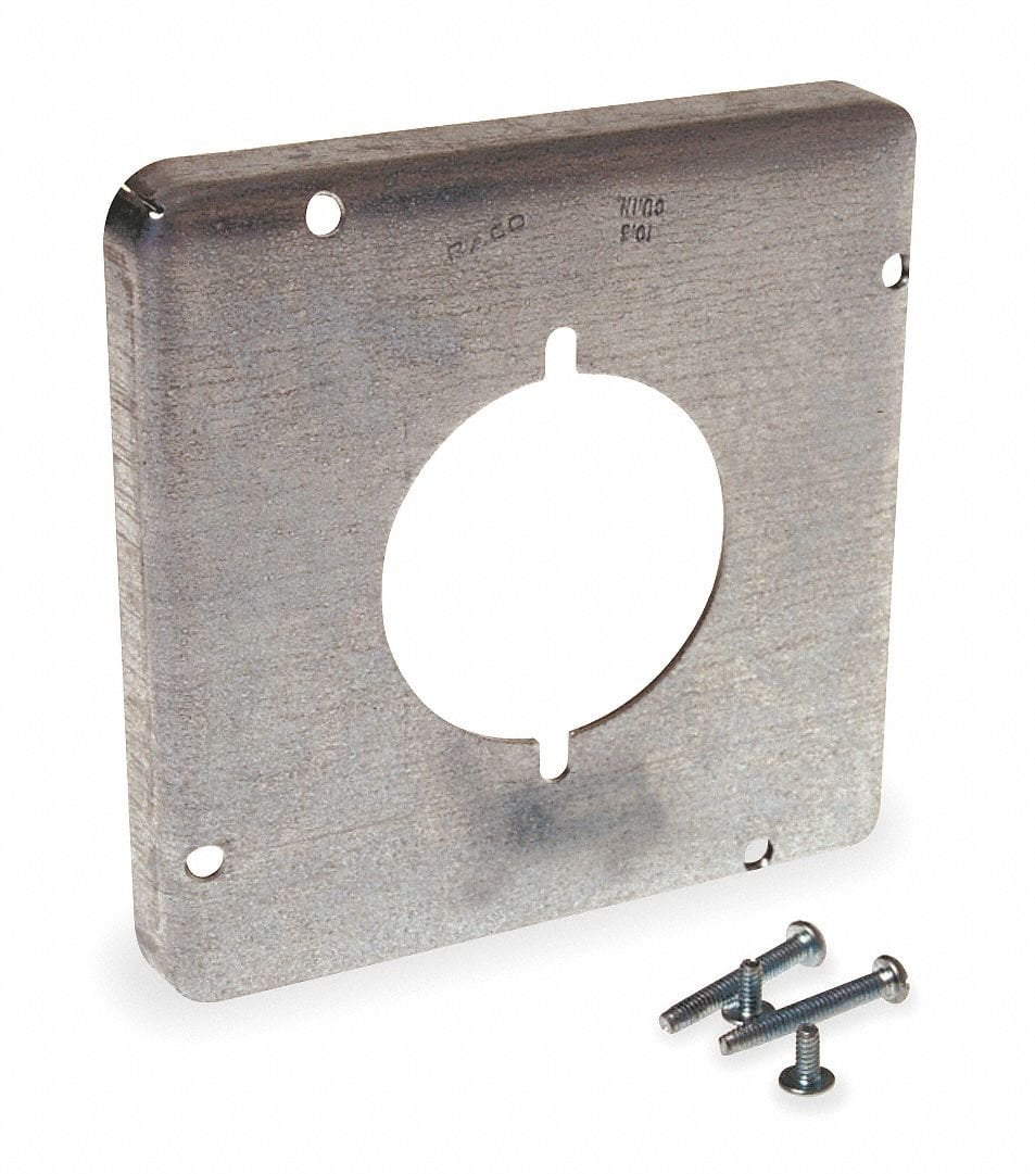 Galvanized Steel Electrical Box Cover, Box Type: Square, Number of ...