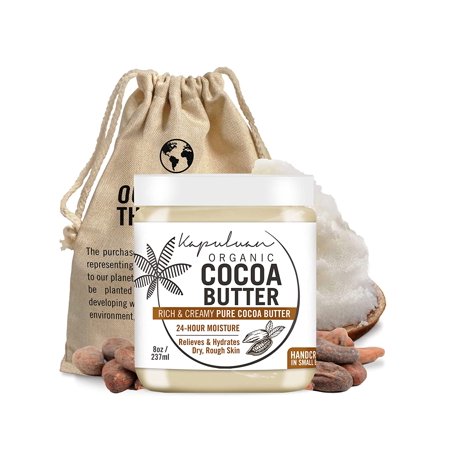 Kapuluan Raw Cocoa Butter Organic Unrefined Natural Vegan Cacao Skin ...
