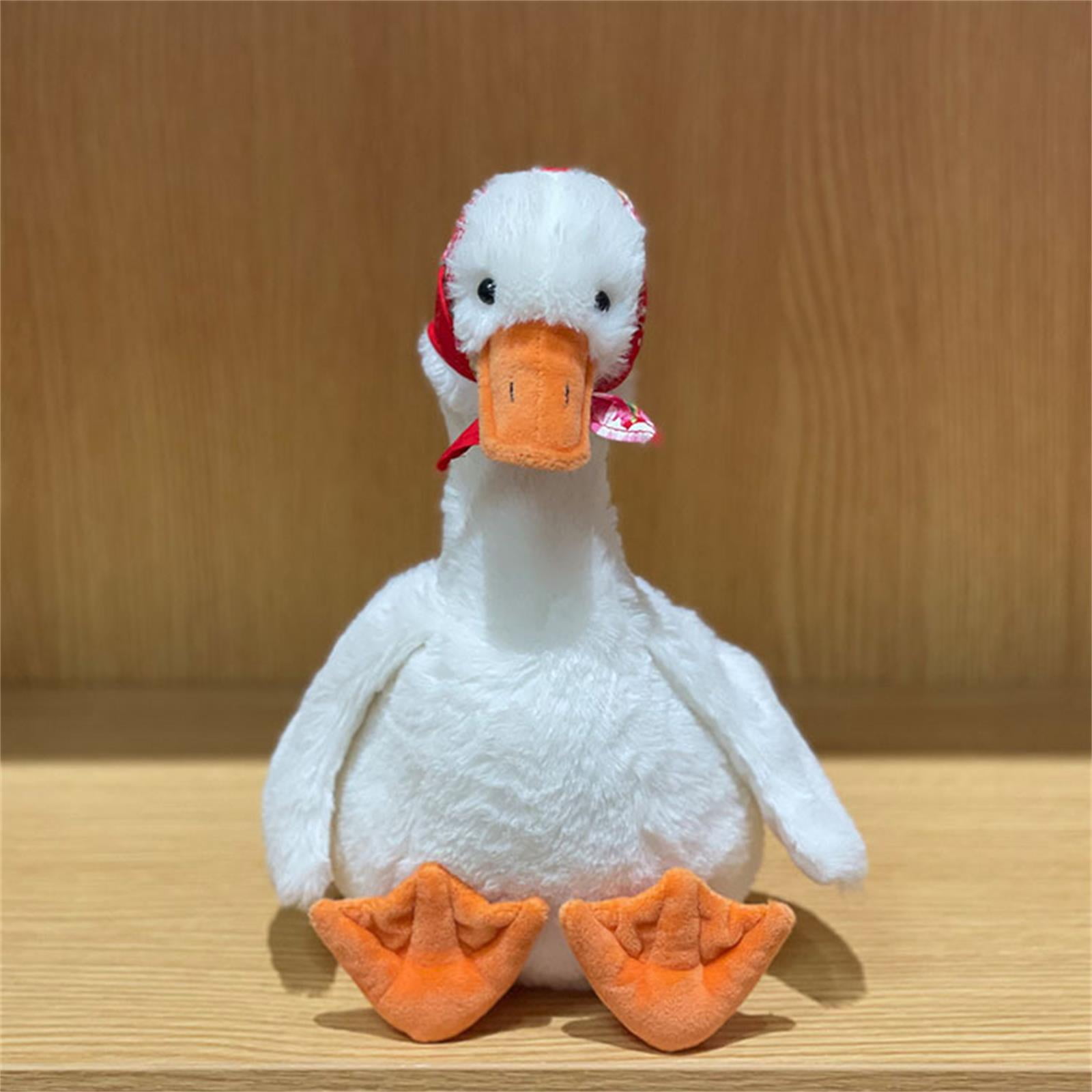huntermoon Cartoon Goose Plush Toy With Sound Soothing Pillow Sleeping ...