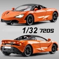 1: 32 Scale 720S Alloy Model Toys Diecast Car Doors Opened Sound Light ...