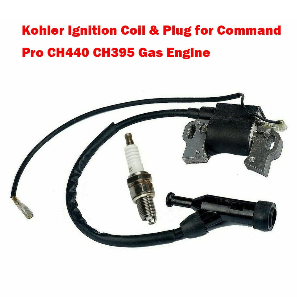 Kohler Ignition Coil & Plug for CH440 CH395 Gas Engine - Walmart.com