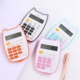 Portable Calculator Cute Cat Mini Student Portable Computer Small Calculator Calculators for ...