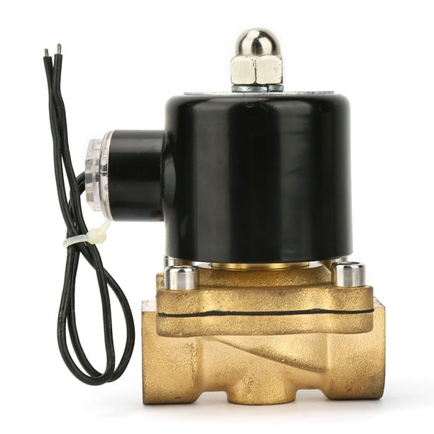 Electric Solenoid Valve,DN25 Brass Normally Closed Normally Closed ...