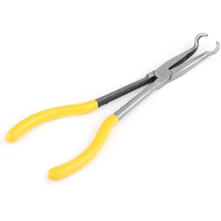 TILIYHELLO Extra Long 11.4inch 45/90 Degree Curved Nose O-Shape Pliers ...