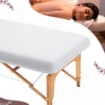 25PCS 84x35in Disposable Fitted Massage Table Sheets with Elastic ...