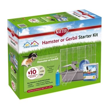 Kaytee Crittertrail Two Level Habitat for Pet Dwarf Hamsters, Gerbils ...