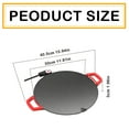 HIBIBUD Korean Household Electric Baking Pan Roast Round Plug Electric ...