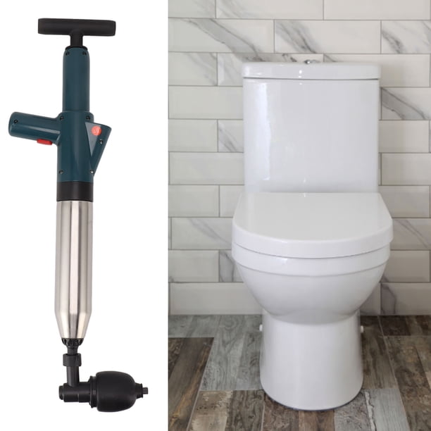 Toilet Plunger Kit, Drain Plunger High Pressure Easy Assembly For ...
