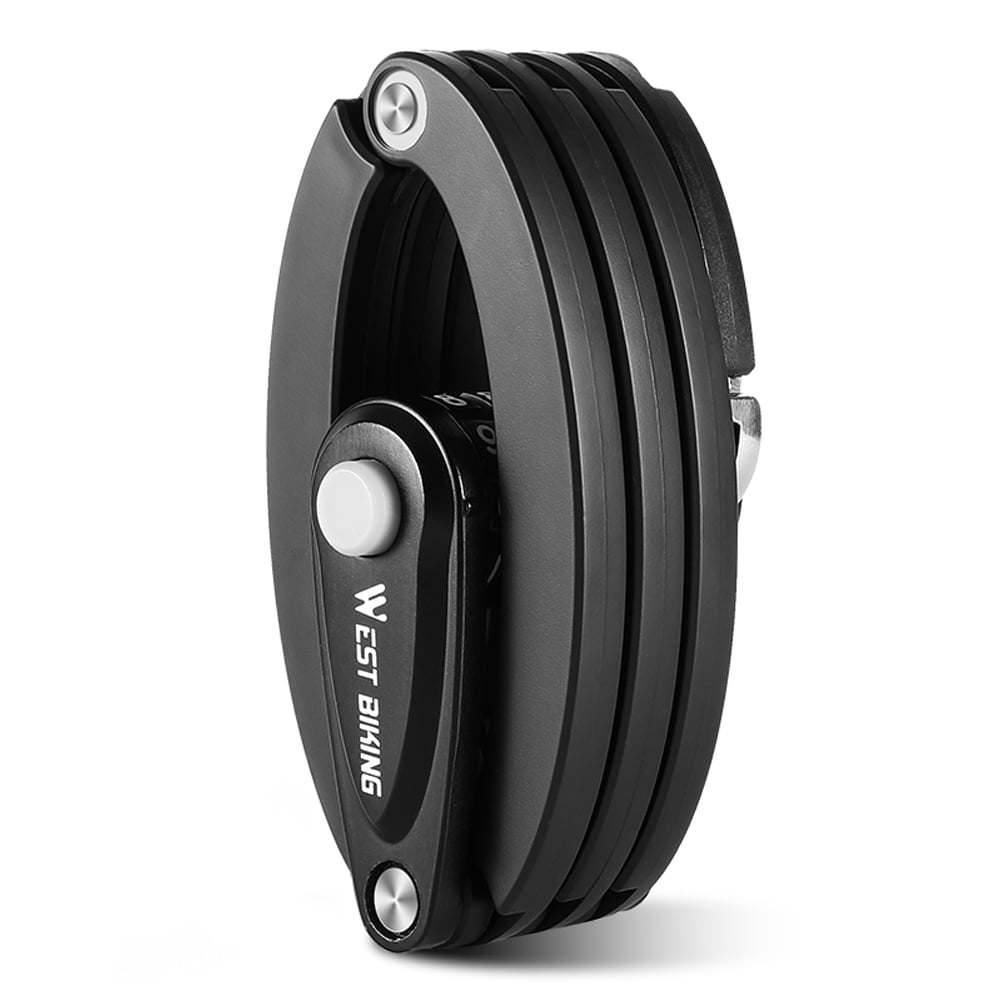 Click here for West Biking Bicycle Password Lock Folding Lock Bic... prices