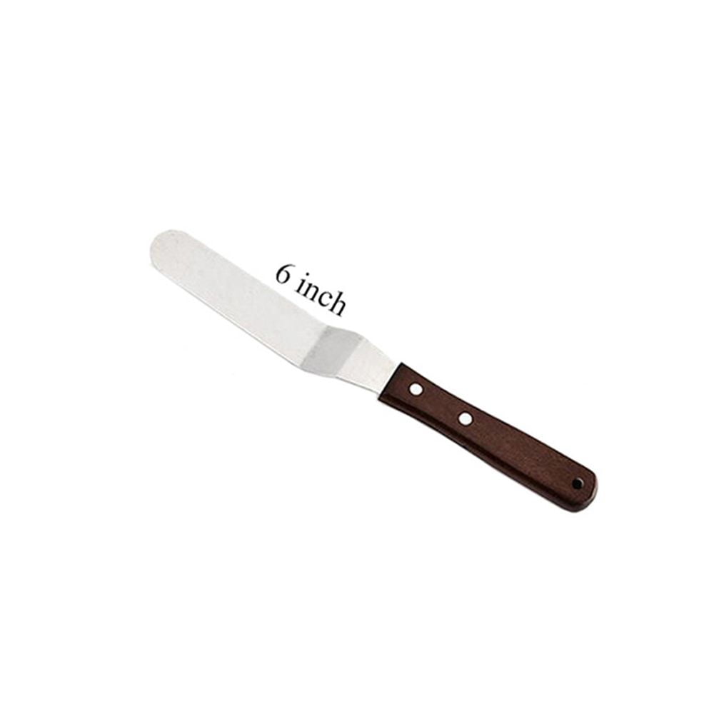 4/6/8/10 Inch Tools Stainless Steel Pastry Cake Baking Cream Cake ...