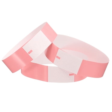 600 Paper WristBand Synthetic Paper Assorted Color Identity Bands Entry ...