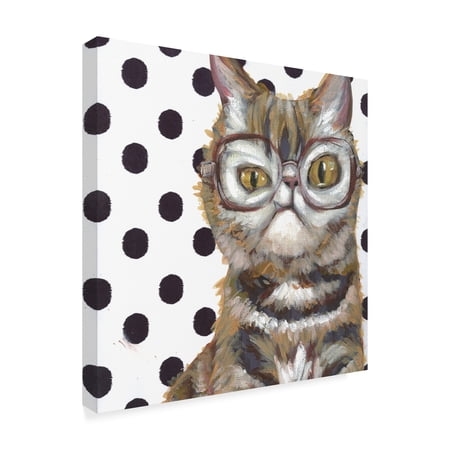 Trademark Fine Art 'Dapper Animal IX' Canvas Art by Jennifer Rutledge ...