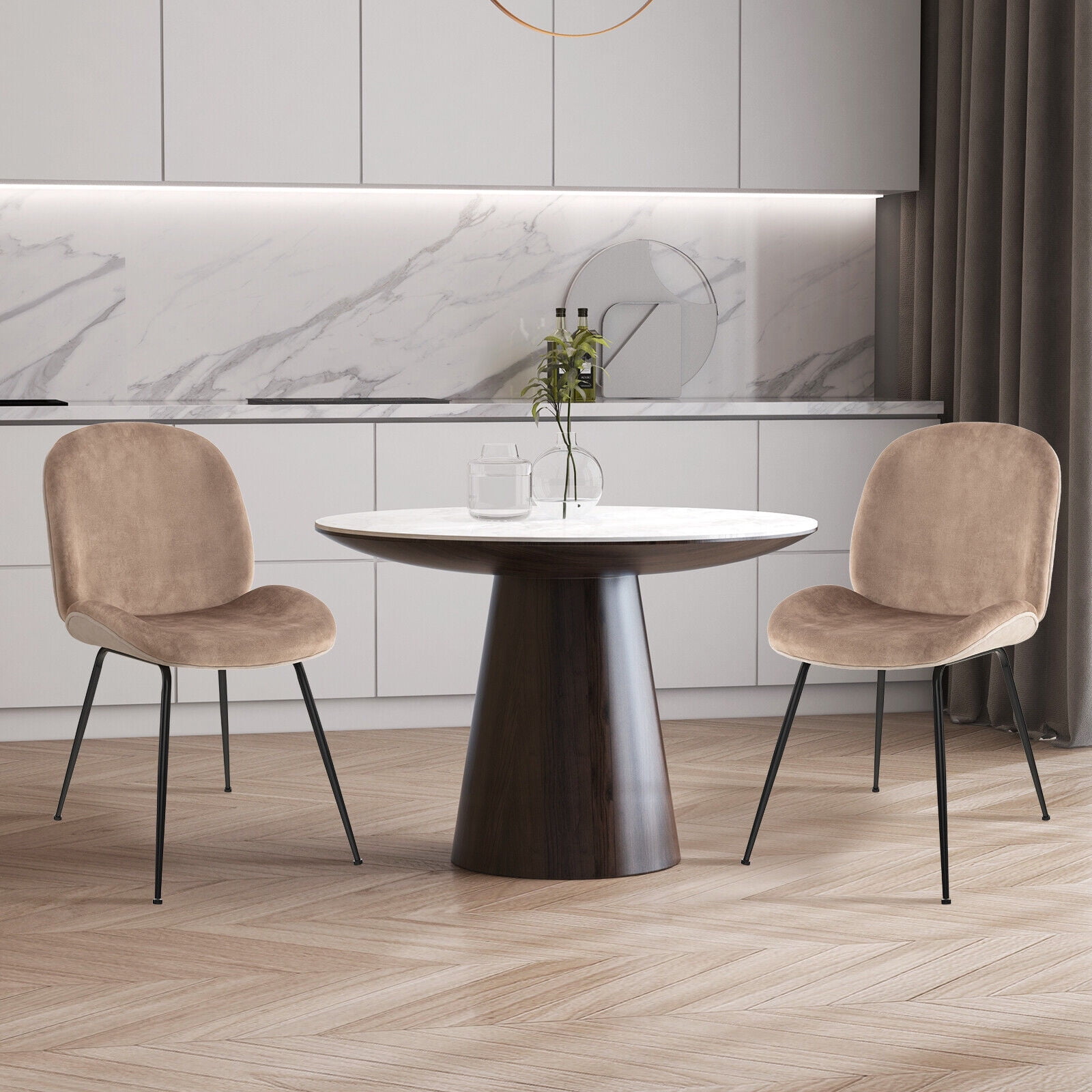 Click here for Harmijoy Dining Chair Set Of 2 Modern Upholstered... prices