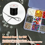 Elastic Stretch Jewelery Bracelet Making String Beading Cord Roll Black ...