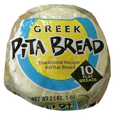 Kronos Frozen Original Flat Authentic Pita Bread, 6 inch -- 120 per ...