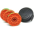 Worx WA0014 Replacement Line Spools & Cap for WG168, WG190 & WG191 ...