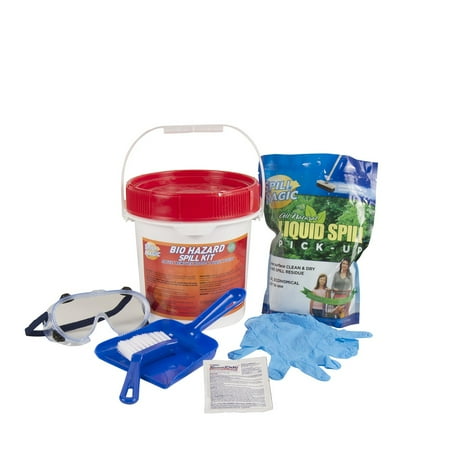 Biohazard Spill Kit, Pail Container - Walmart.com