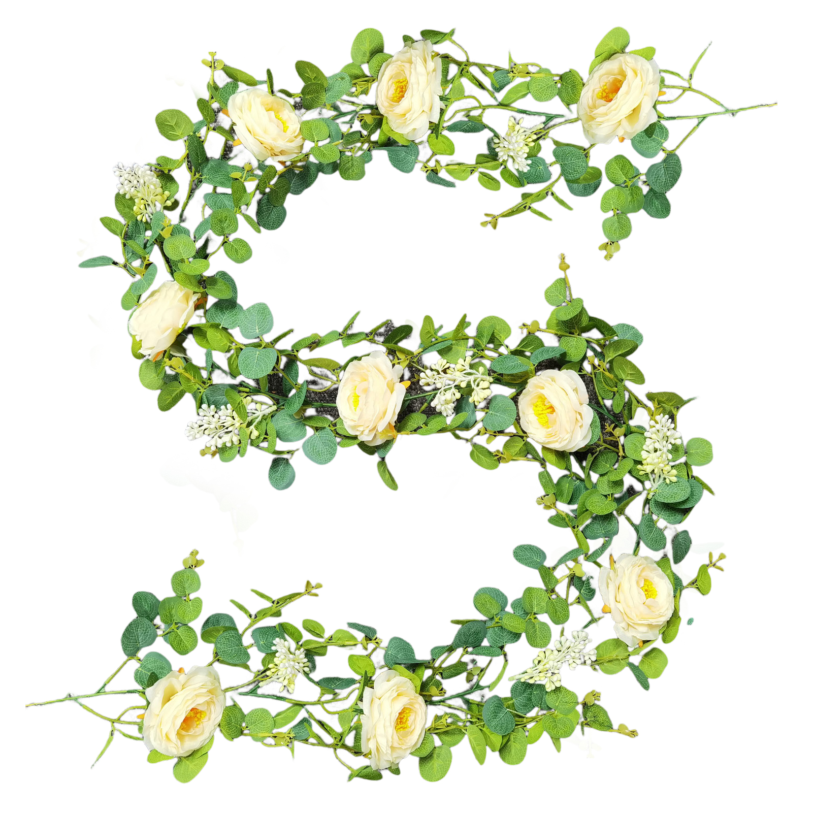 Waroomhouse Artificial Vine , Realistic Artificial Flower Garland ...