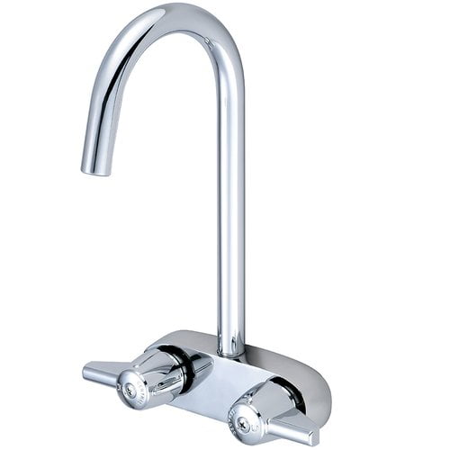 Central Brass Double Handle Wall Mounted Tub Faucet - Walmart.com ...