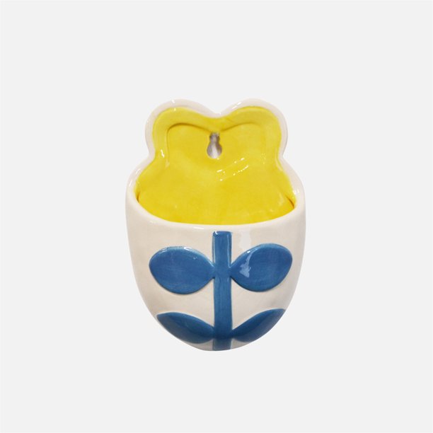 Linen Chest Nostalgia Wall Vase with Yellow Flowers - Walmart.ca
