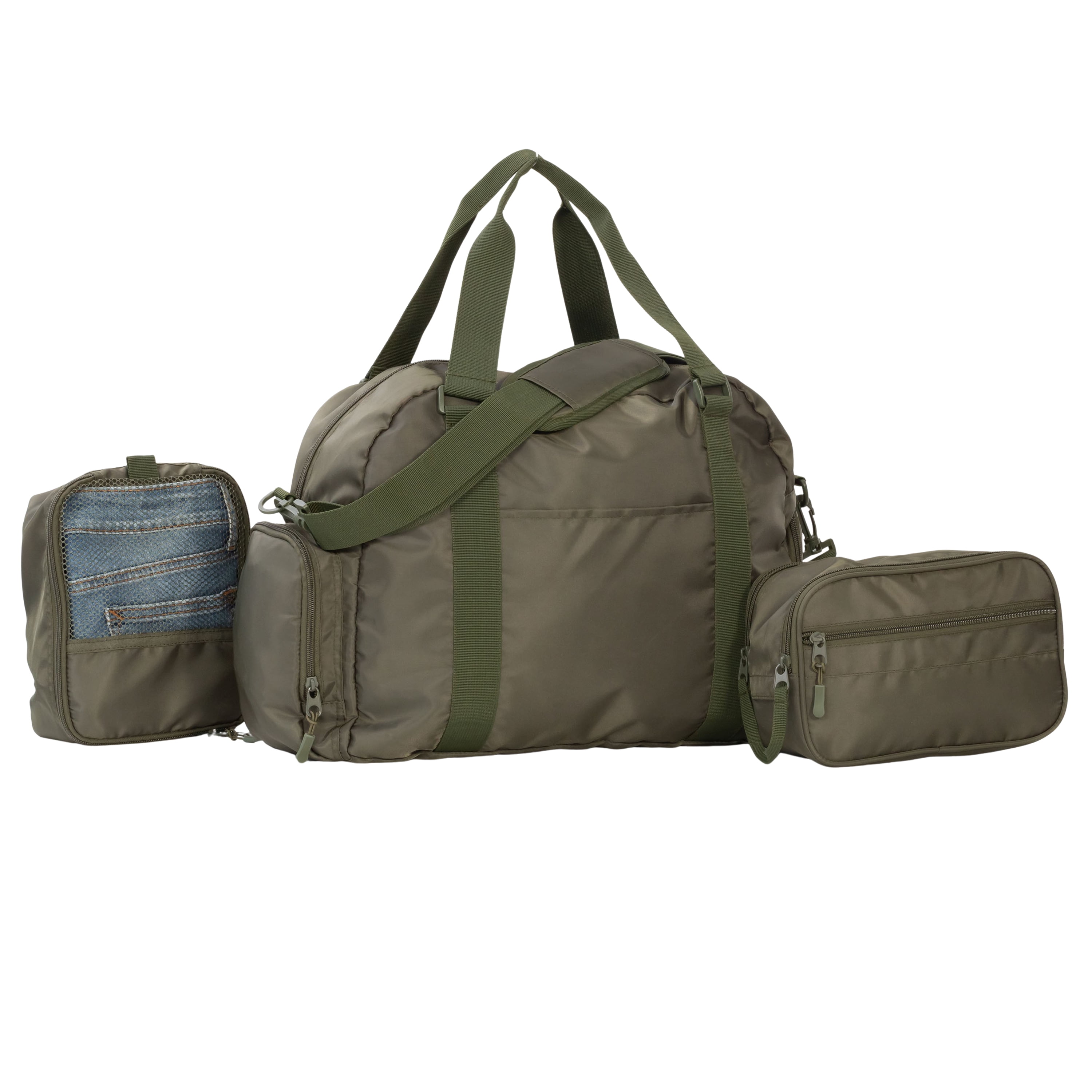 Jetstream® 3-Piece Travel Luggage Set – Weekender Duffle Bag, Toiletry ...