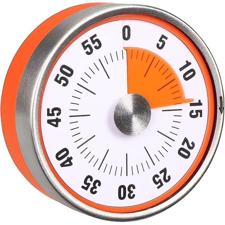 3" Round Wind Up Cute Magnetic Visual Countdown 60 Minute For Kids ...