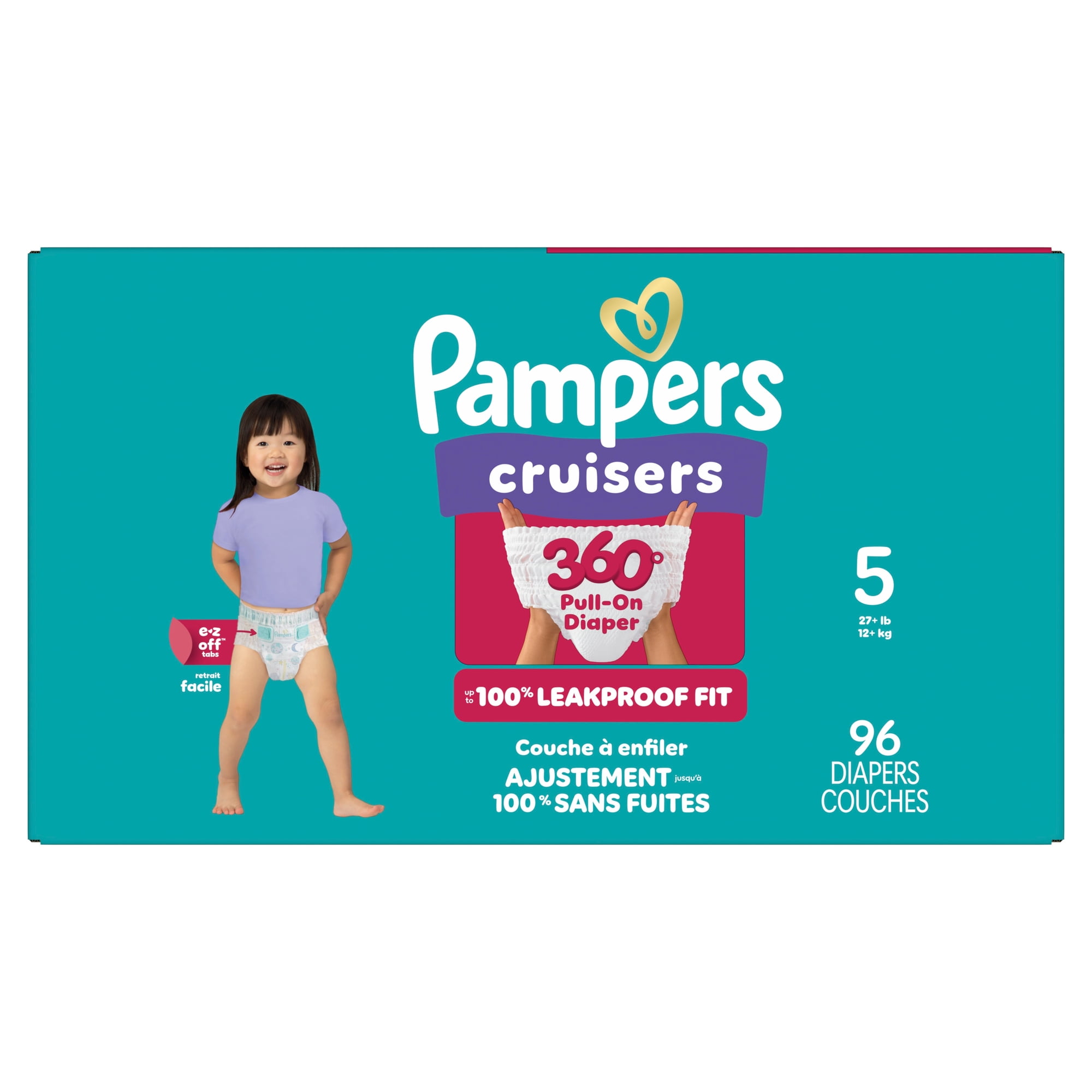 Click here for Pampers Diapers - Cruisers 360° - Size 5  Up To 10... prices