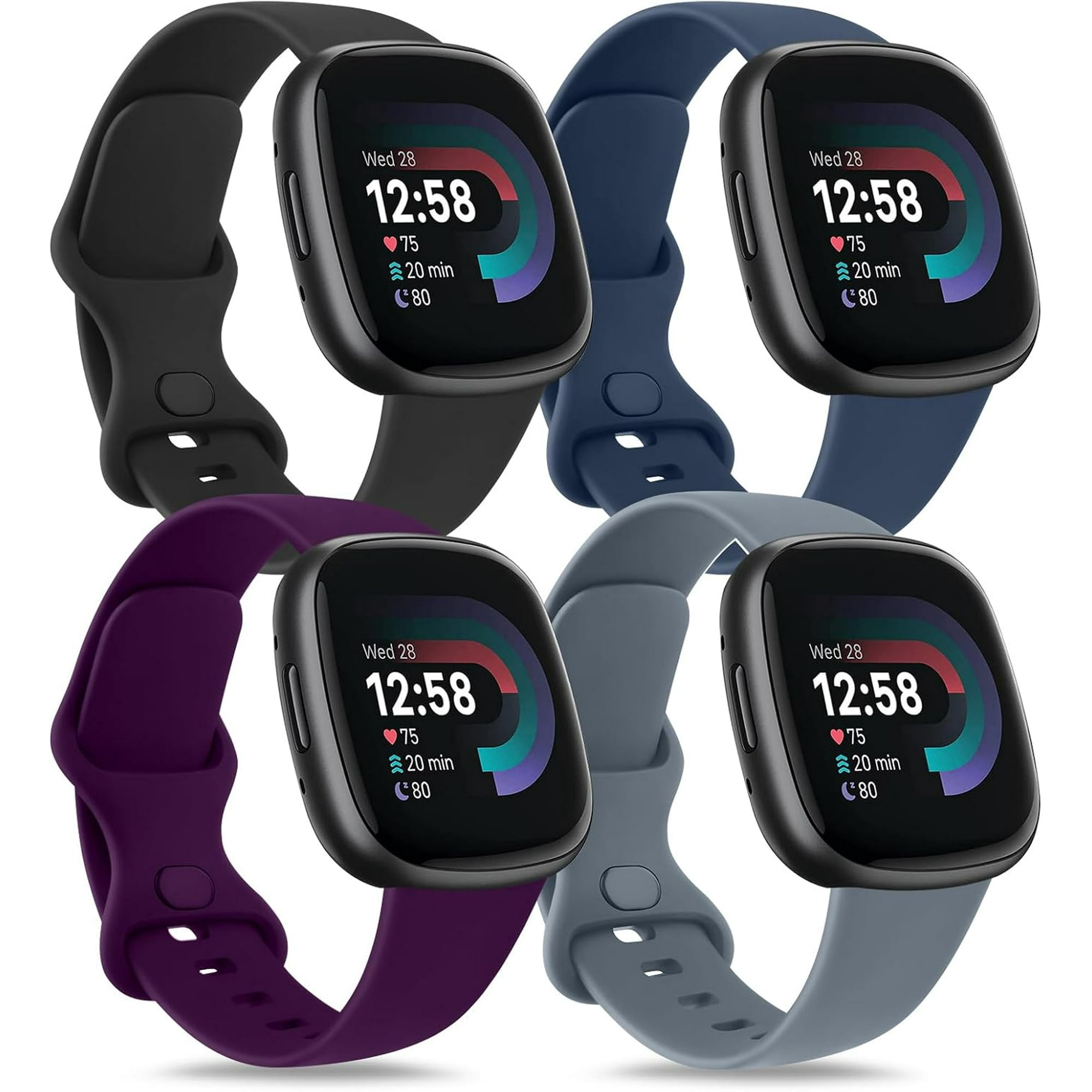 Click here for Rejoda-4 Pack Bands Compatible With Fitbit Versa 4... prices