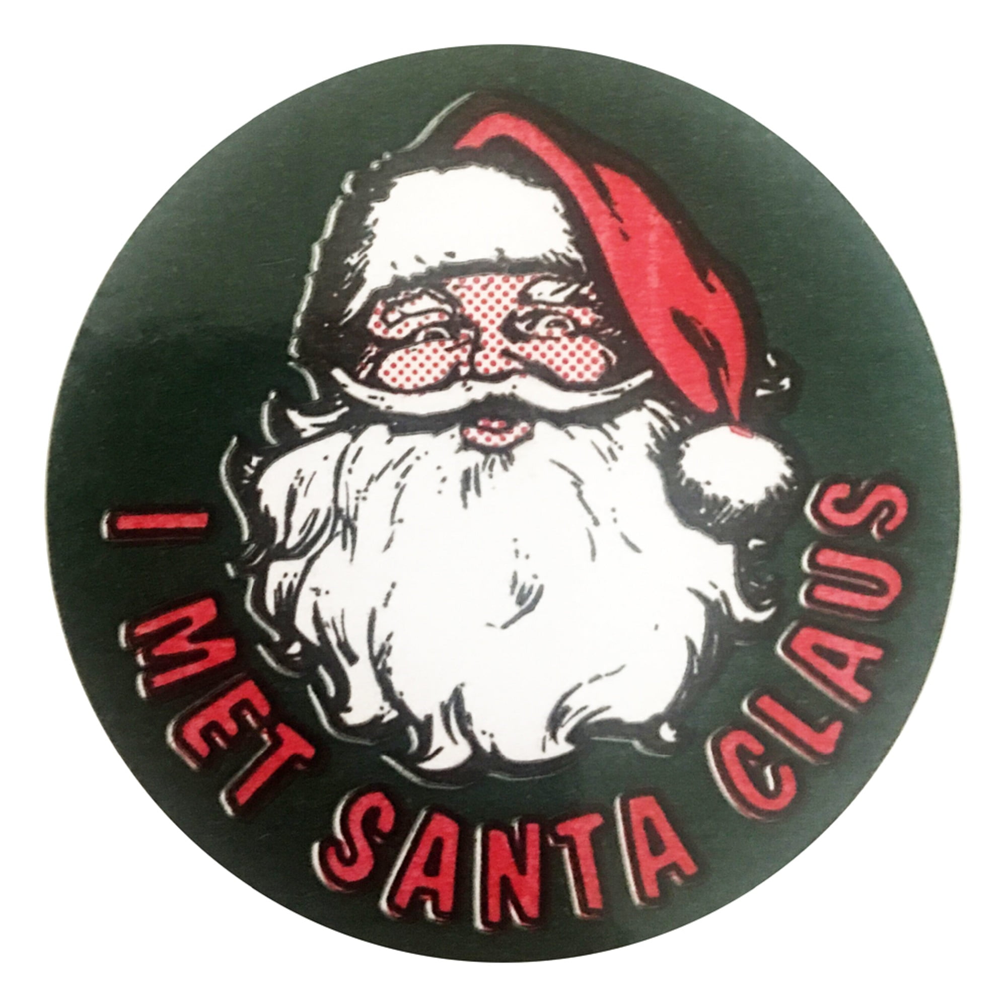 I Met Santa Claus Stickers - Walmart.com
