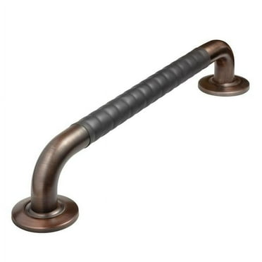 Moen Kingsley Oil Rubbed Bronze 12" Designer Grab Bar - Walmart.com