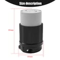 Anxingo UL Listed NEMA L14-30R 30 Amp 125/250 Volt 3 Pole 4 Wire 3P 4W ...