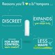 o.b. Original Applicator-Free Tampons, Unscented, Super, 40 Ct ...