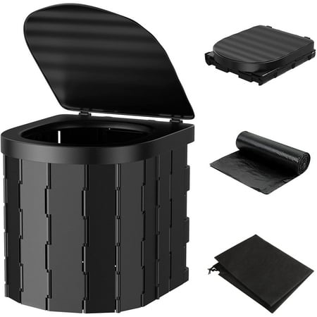 LuoHeng Toilette portative, toilette de camping portative avec ...