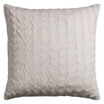 Rizzy Home One Of A Kind Cotton Voile White Pillow 22" X 22" - Walmart.com