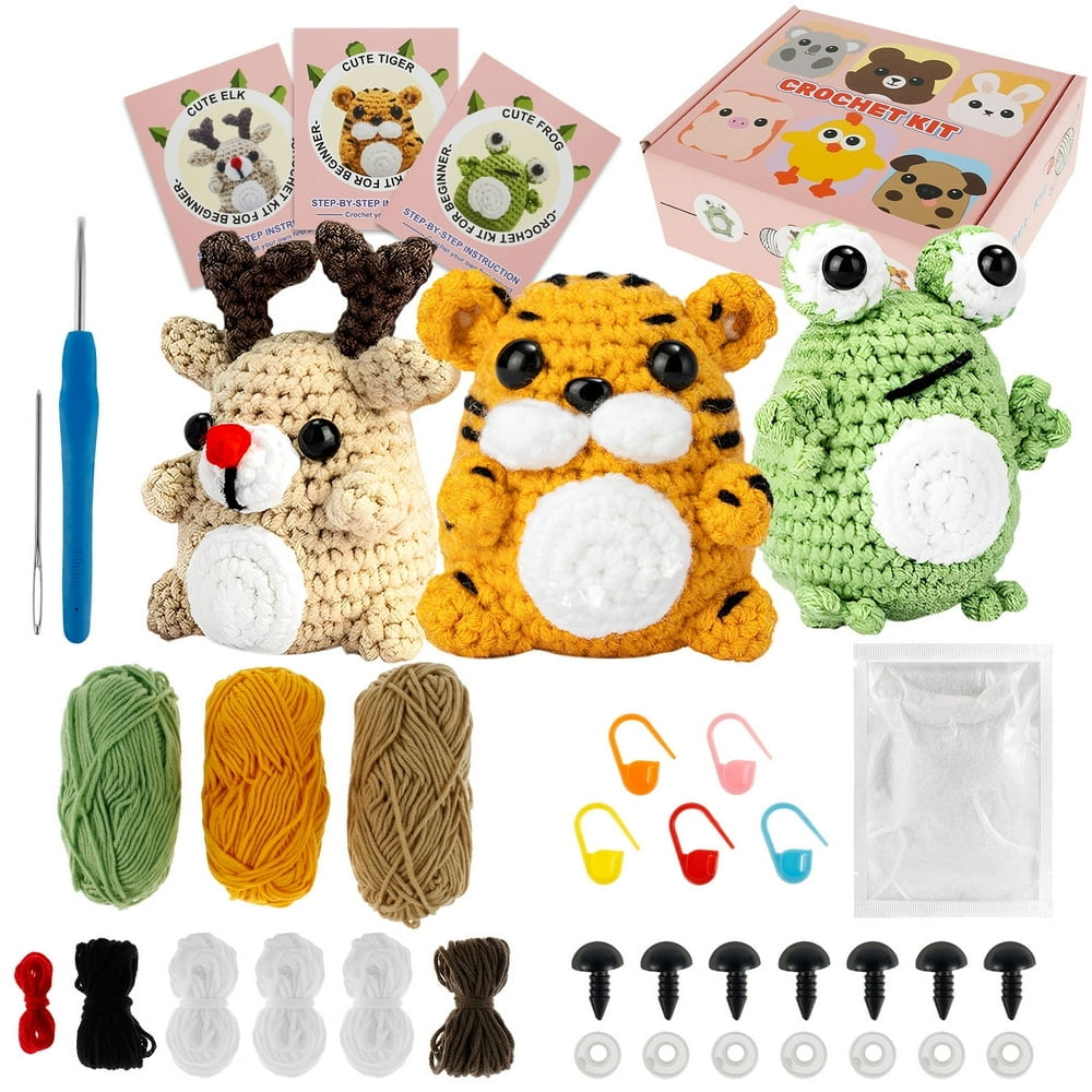 Click here for Generic 3pcs Crochet Kit For Beginners Complete Cr... prices