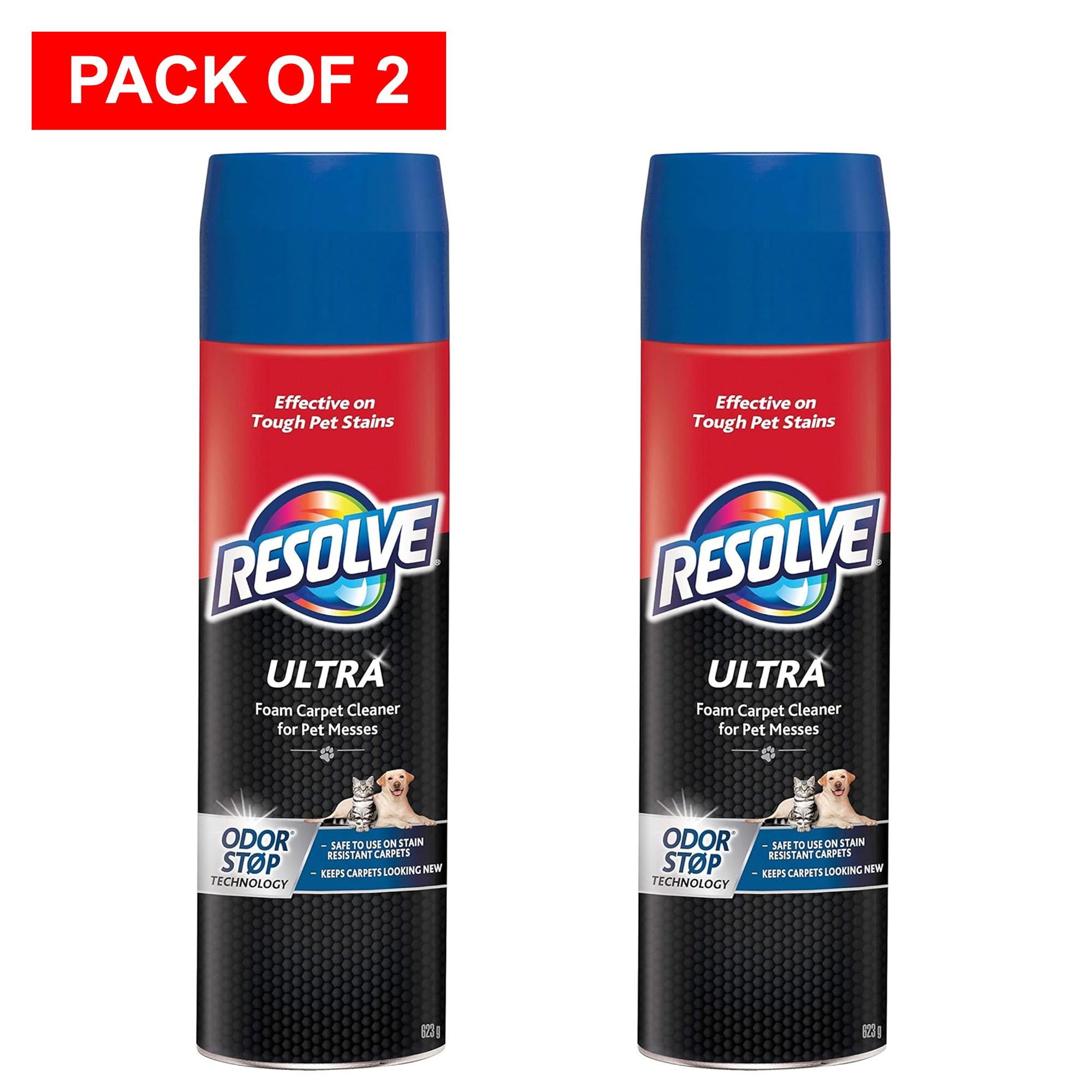 Click here for Resolve Ultra Foam Carpet Cleaner 623g (Pack Of 2)... prices