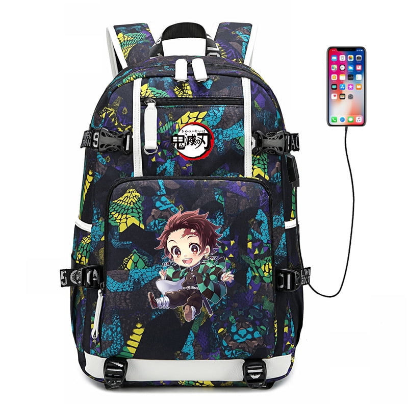 Demon Slayer: Kimetsu no Yaiba Backpack Inosuke Tanjiro Backpack ...
