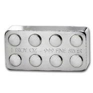APMEX 1 oz Silver Bullion Mini Brick - Walmart.com