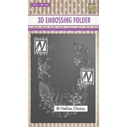 Embossing Folder Butterflies In Corner 4.25X5.75 By Darice - Walmart.com
