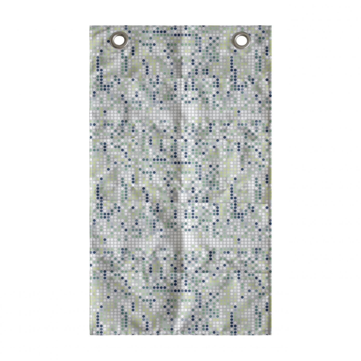 Abstract Hanging Pocket Organizer, Retro Pixel Art Style Polka Dots and ...