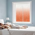 Morocco Orange Window Privacy Film, Modern Geometric Gradient Simple ...