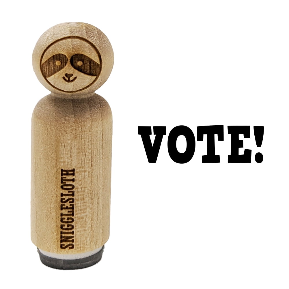 Vote Election Rubber Stamp for Scrapbooking Crafting Stamping - Mini 1/ ...