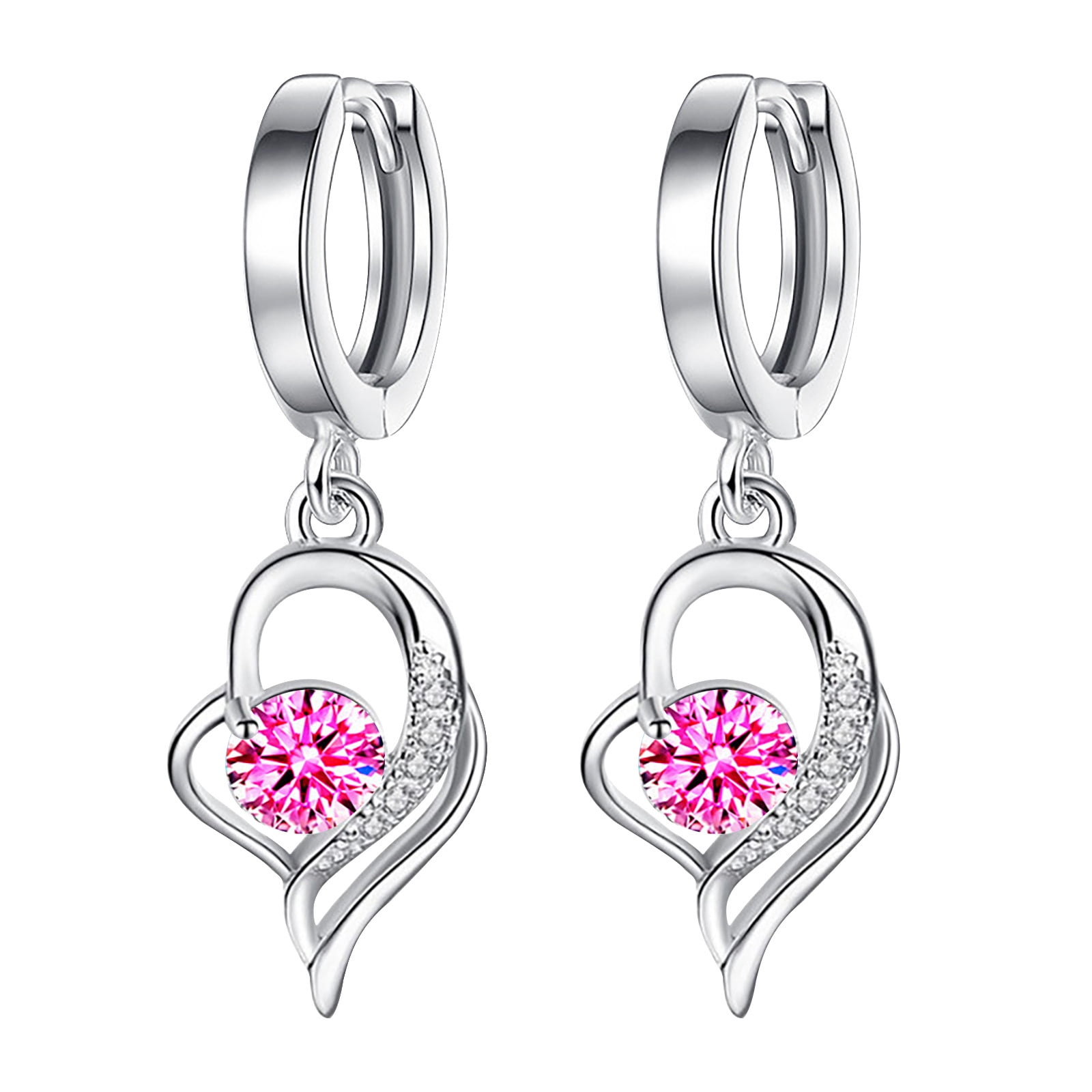 Click here for Riforla Womens Pendant Earrings Eternal Heart Ladi... prices