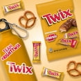 Twix Minis Size Caramel Chocolate Cookie Candy Bar - 2.43 oz - Walmart.com