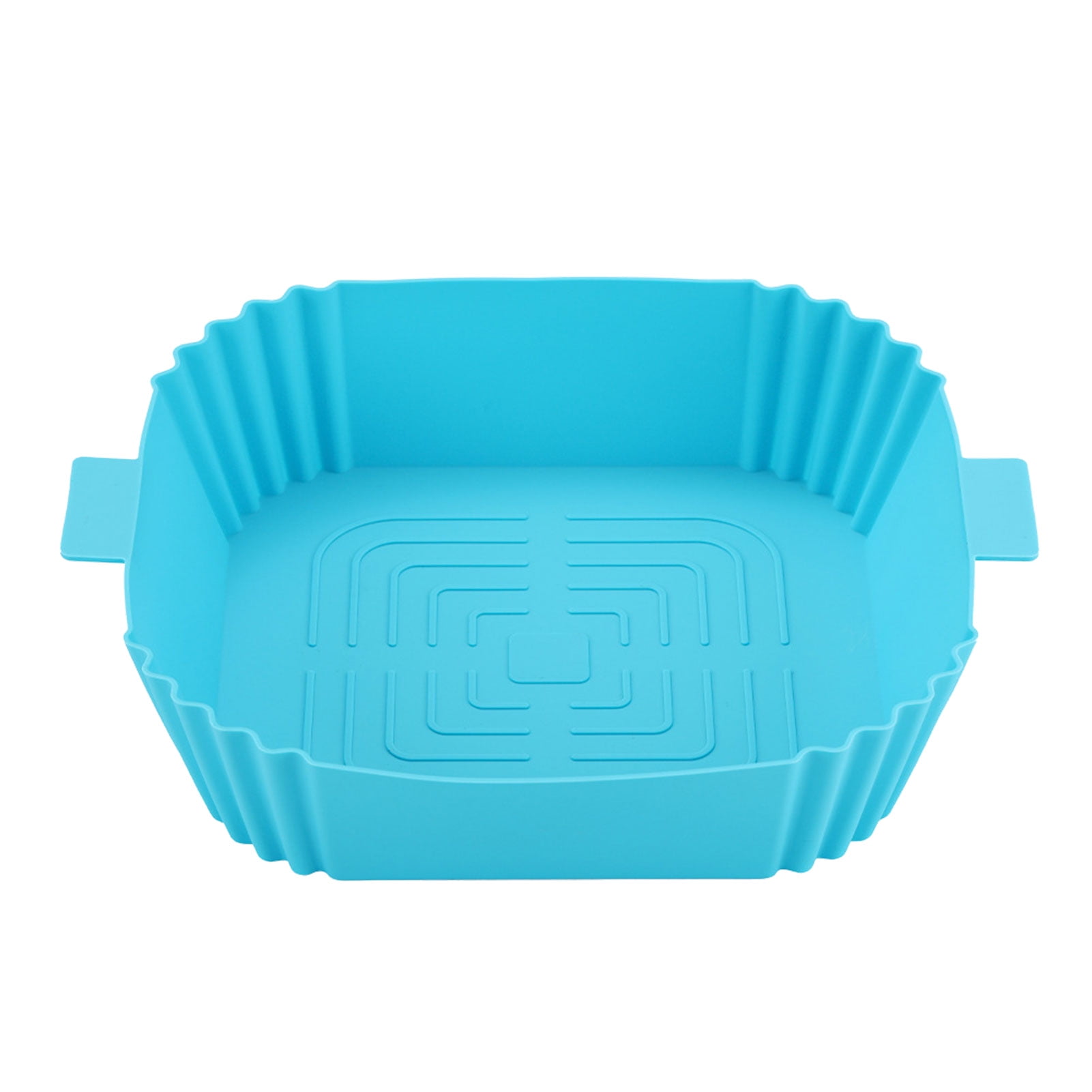Air Fryer Silicone Pot Food Safe Air Fryers Oven Accessories Round Air Fryer Basket For Air