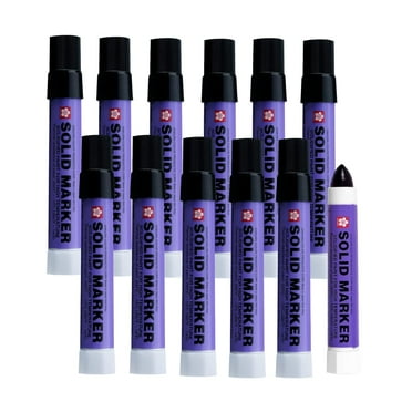 Sakura Solid Paint Markers - Permanent Marker Paint Pens - Window, Wood, & Glass Marker ...